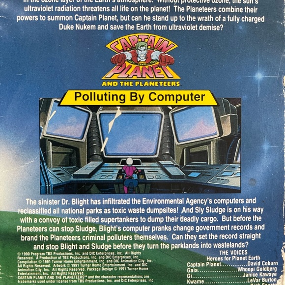 Media | Captain Planet The Planeteers Toxic Terror Duke Nukem Dr Blight ...